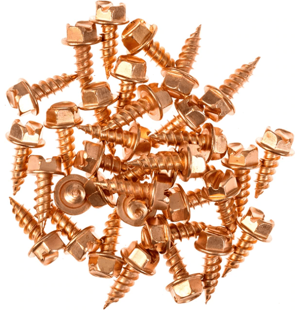 Surface finishing for furniture fasteners : copper, nickel,bronze ...
