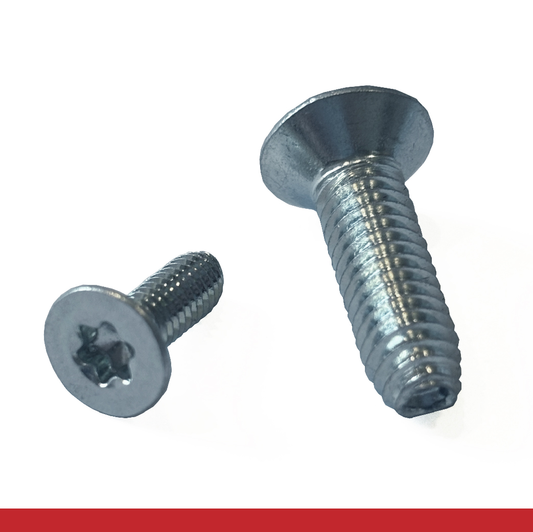 Trilobe Screw M4X10 Torx Flat Head DIN 7500 - 19000pcs