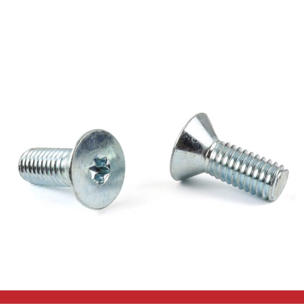 Trilobe Screw M5X10 Torx Flat Head DIN 7500 - 14000pcs