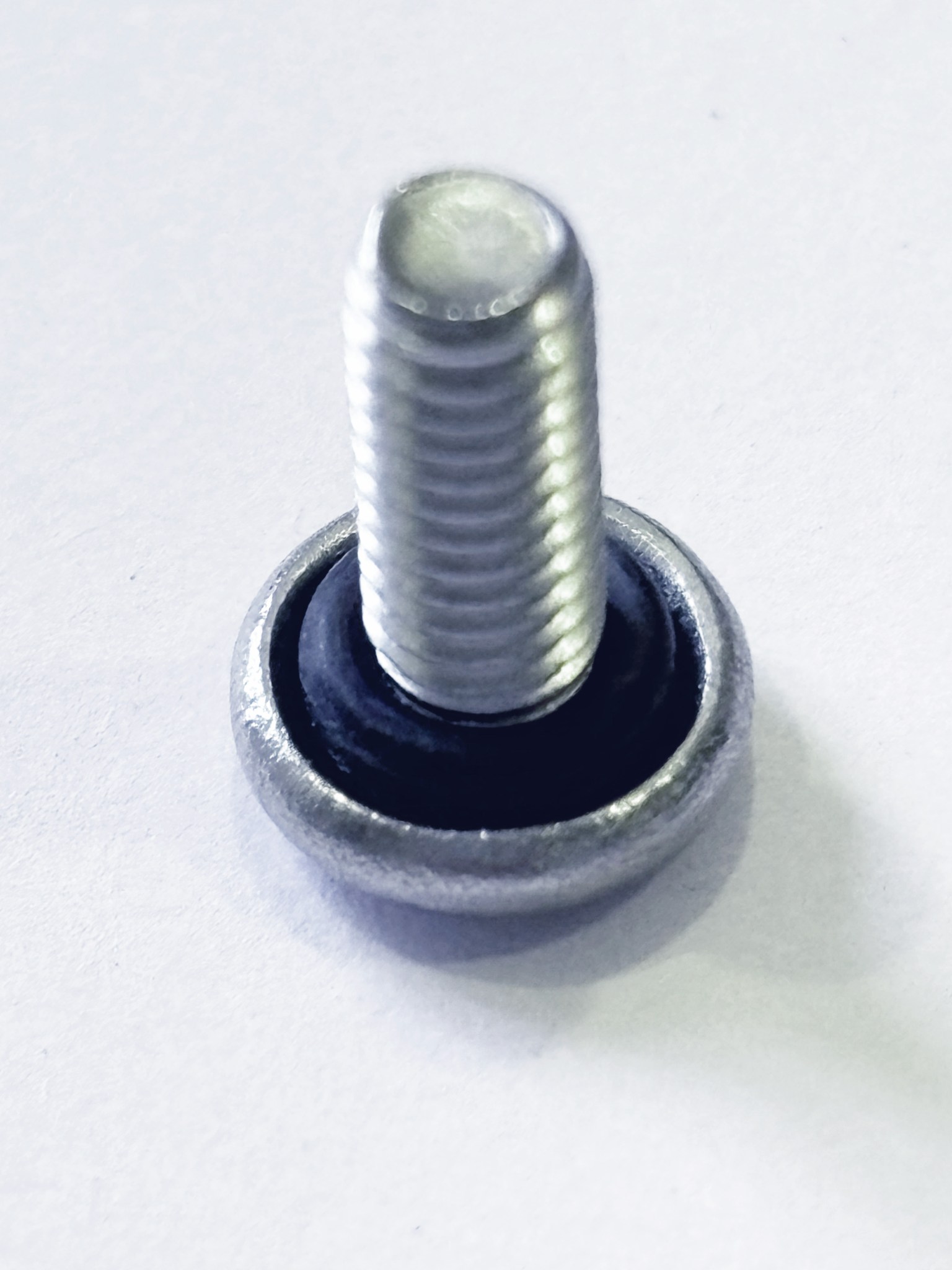 Seal Screw M2.5X12 Phillips Pan Head with Silicon O-ring Stainless ...