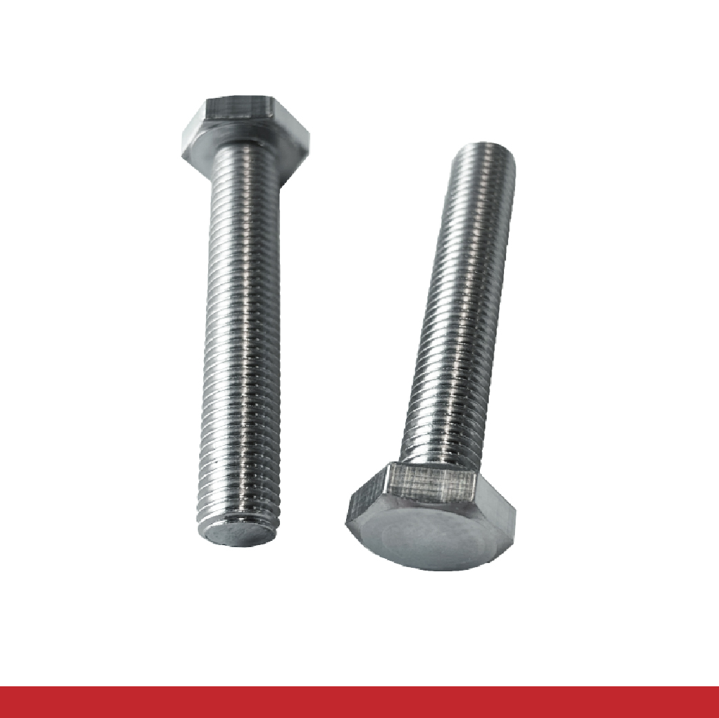 Super Duplex Stainless Steel 2507 DIN933 M6x35 -100pcs