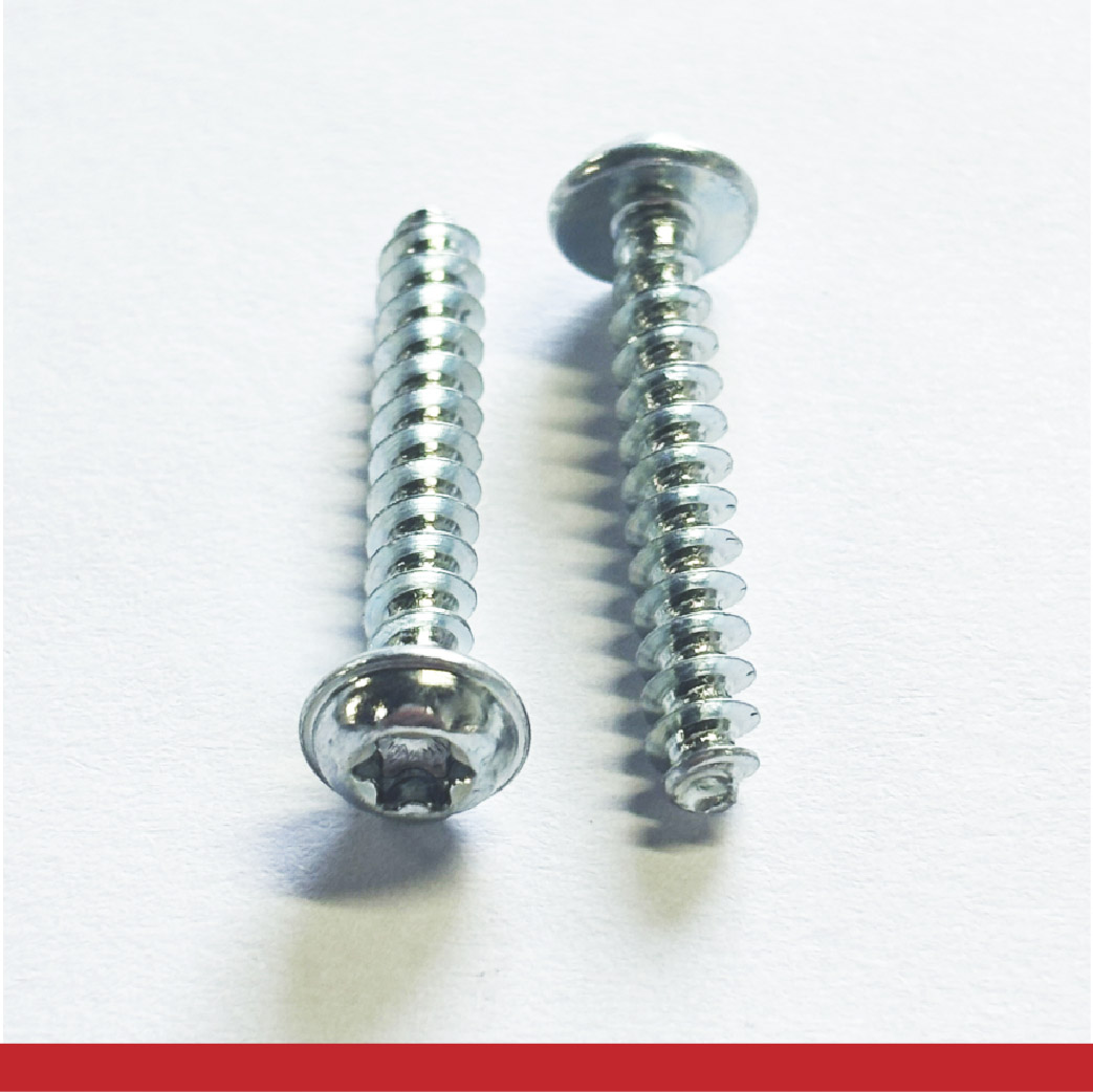 M4x10 Pan Washer Phillips Head PT Alternative Screw Steel Zinc - 1000pcs